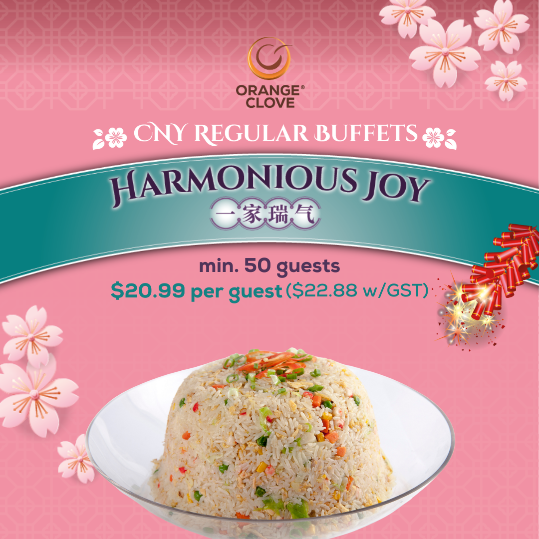 CNY Catering 2024 | Buffet, Mini Buffets & Yusheng | Orange Clove